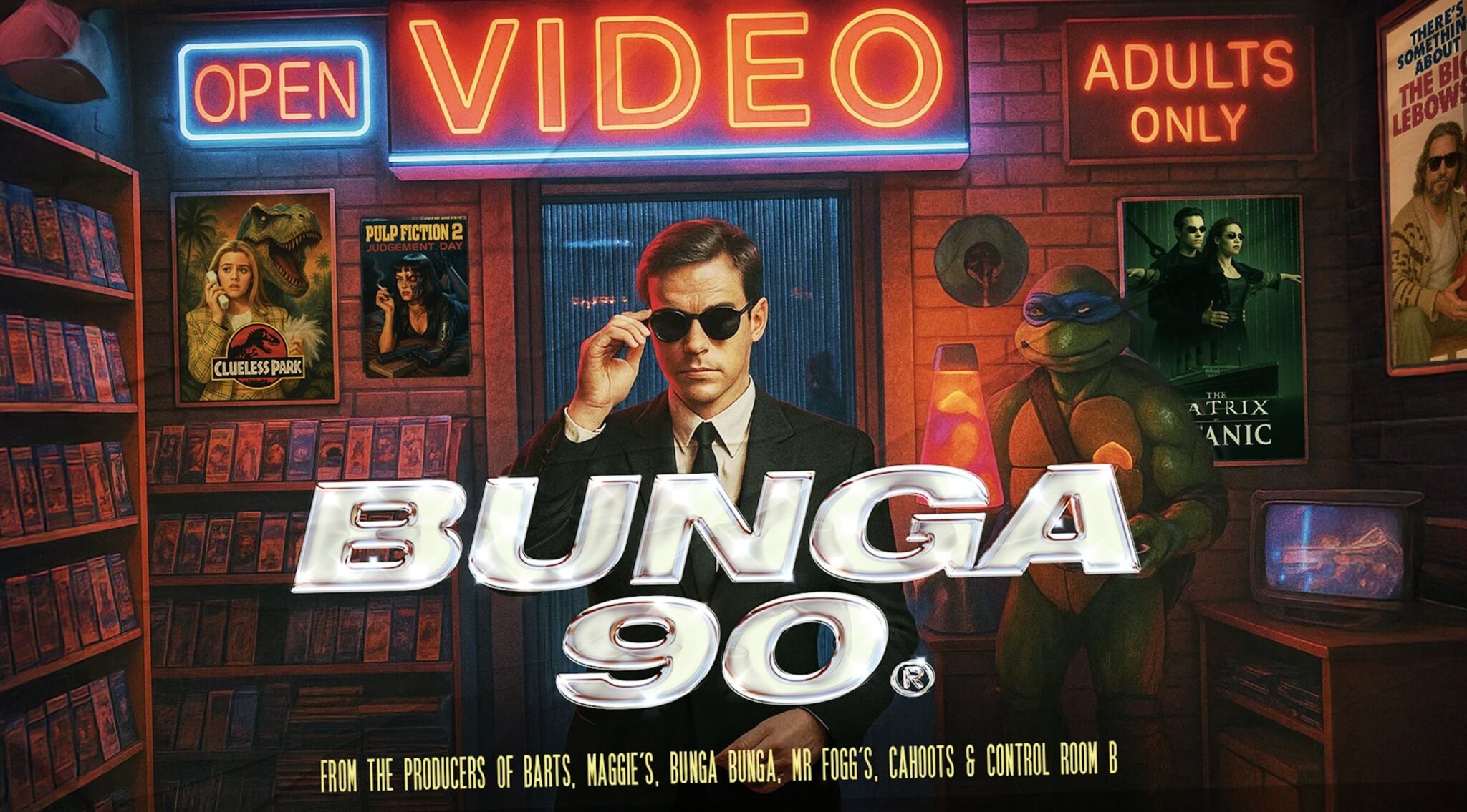 BUNGA BUNGA REIMAGINED AS THE NEW BUNGA 90! - Inception Group